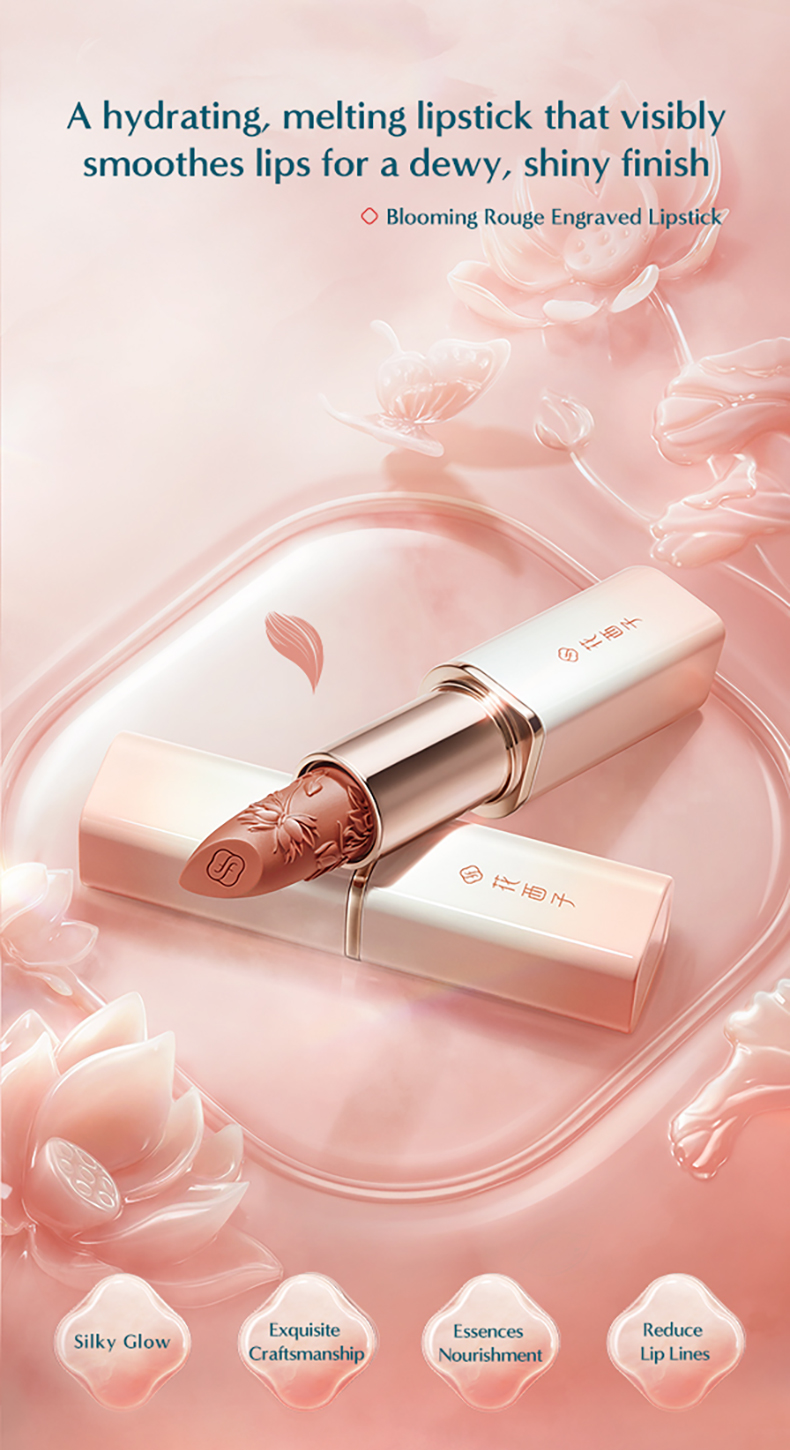 Son môi khắc Florasis Blooming Rouge | Shopee Việt Nam