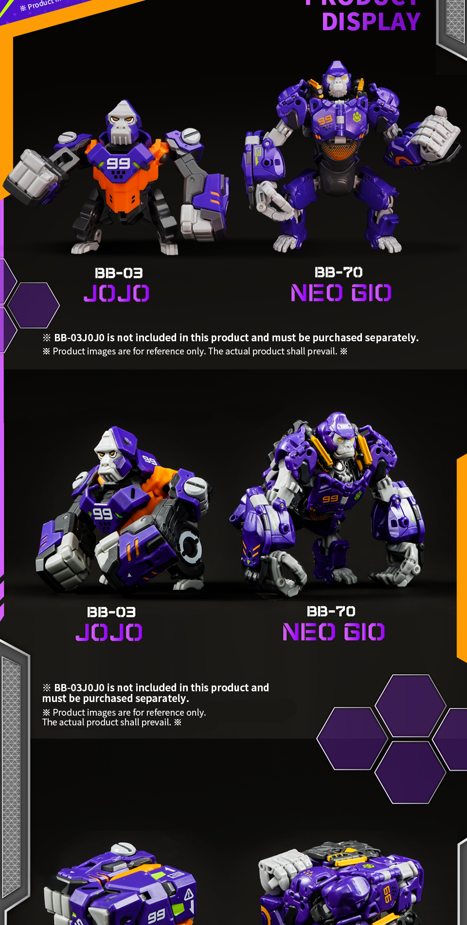 52TOYS đồ chơi lắp ráp mô hình Transformers Figure BEASTBOX BEASTBOX BB ...