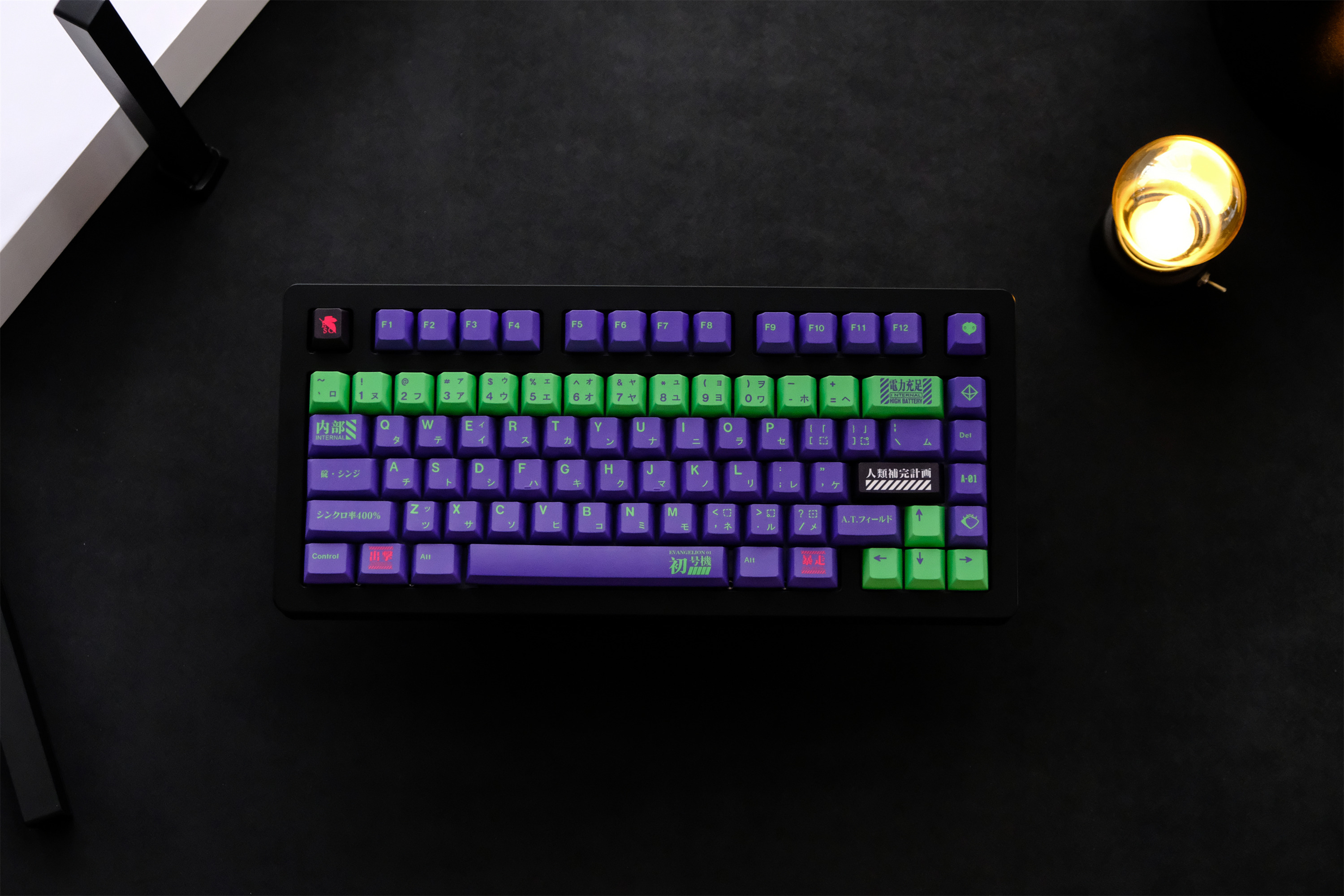 Gmk EVA Keycaps Bộ 129 Phím PBT Nắp Bàn Phím Cherry Profile GMK game KeyCap Cho Bàn Phím Cơ ...