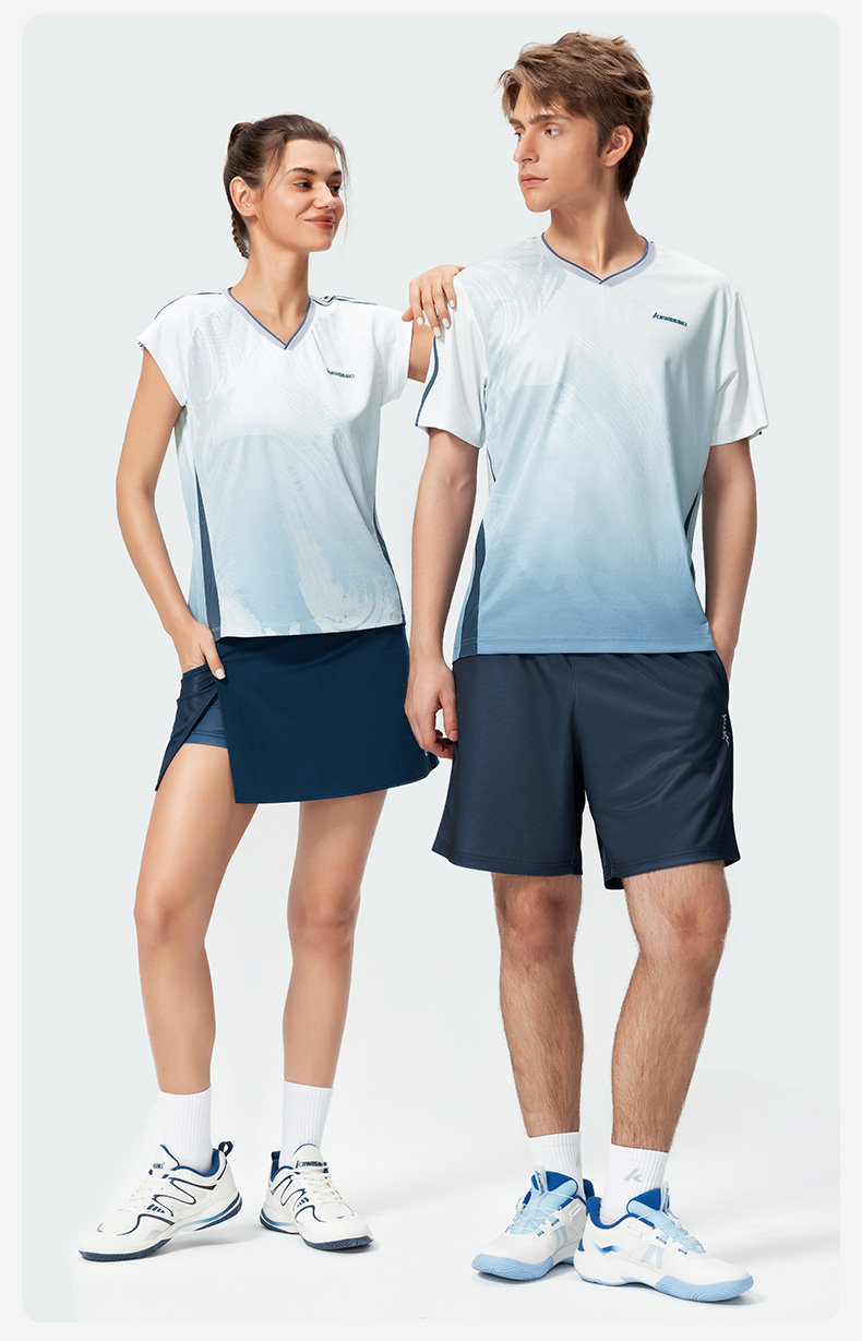 Áo thun thể thao cầu lông mới Kawasaki 2025 K2C02-C1017 & K2C02-C2017 ...