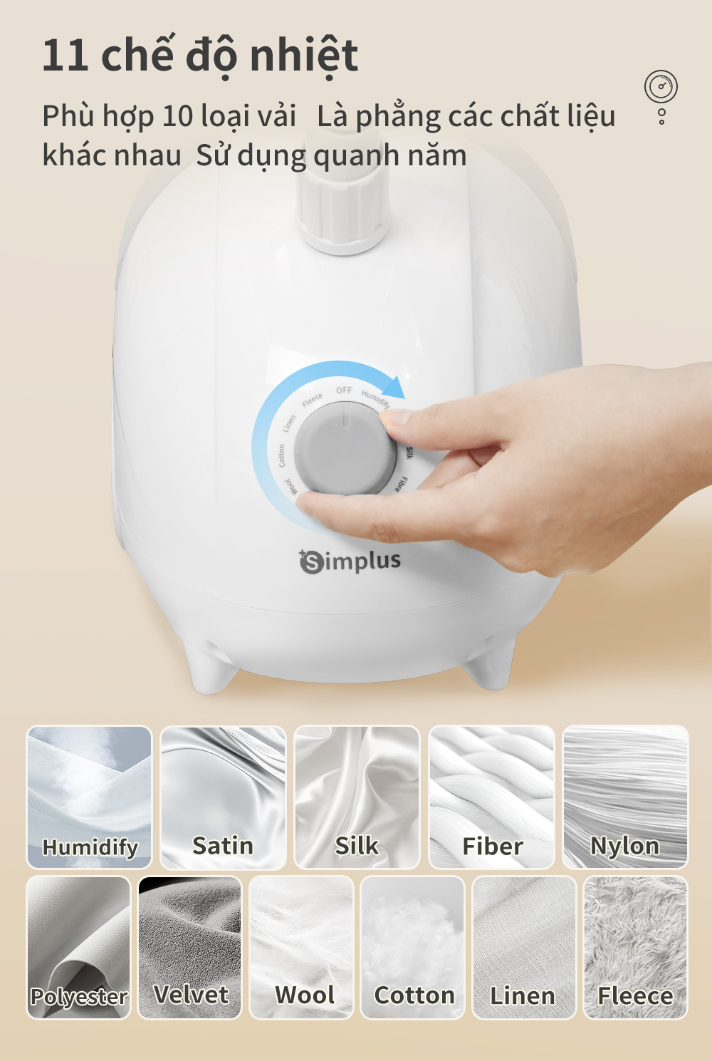 Simplus Bàn Ủi Hơi Nước Đứng Công Suất Lớn 2000W – Dung Tích 1.8L (GTJH014) | Shopee Việt Nam