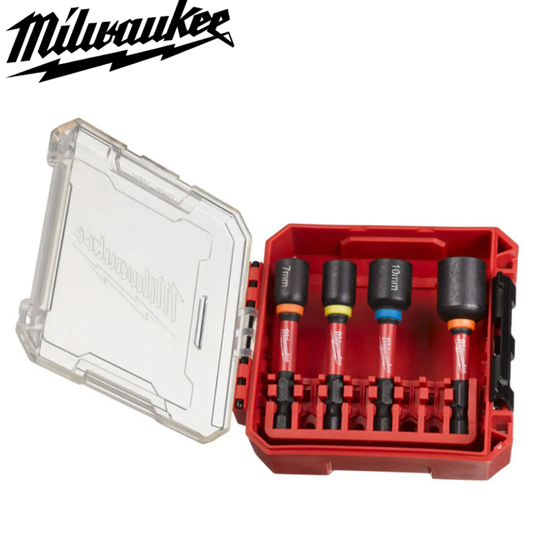 Milwaukee 4932492445 Bộ điều khiển đai ốc tác động SHOCKWAVE 4 chiếc 7 ...