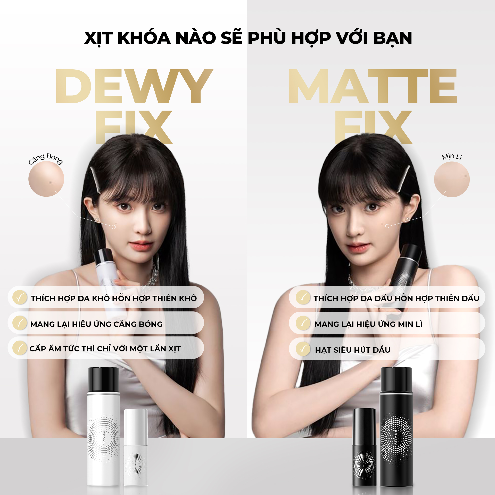 PRAMY Xịt Khoá Make Up Cấp Ẩm Kiềm Dầu Giữ Lớp Trang Điểm Lâu Trôi 65ml ...