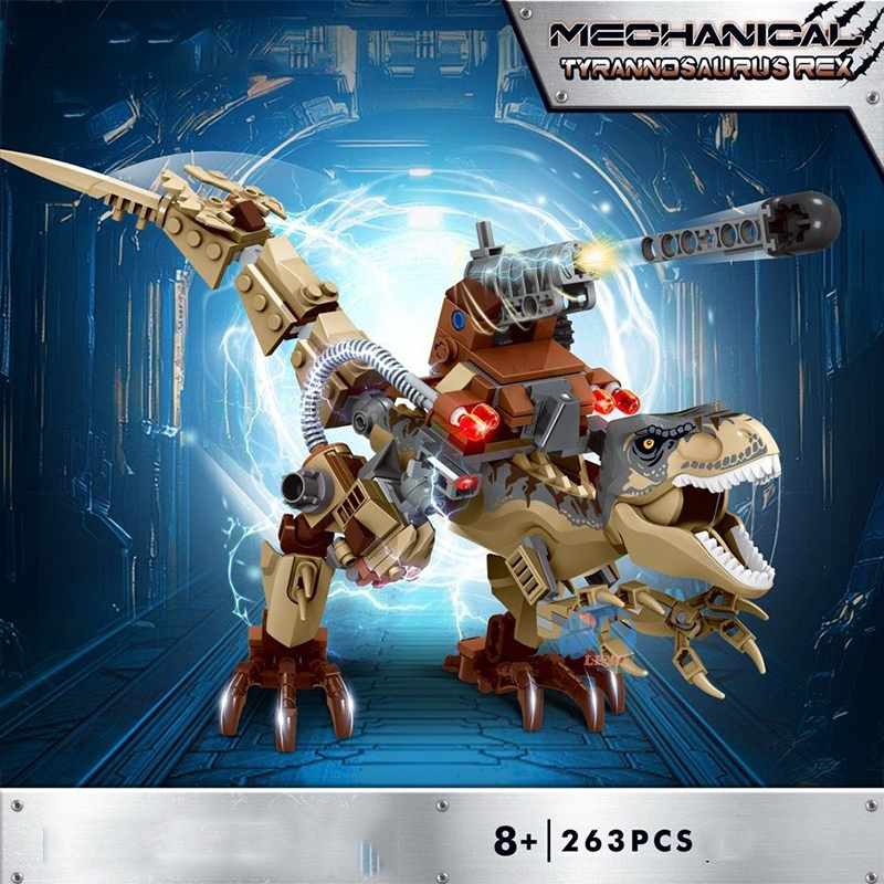 Bộ khối xây dựng đồ chơi MOC Mecha Indominus Rex, Khủng long kỷ Jura ...