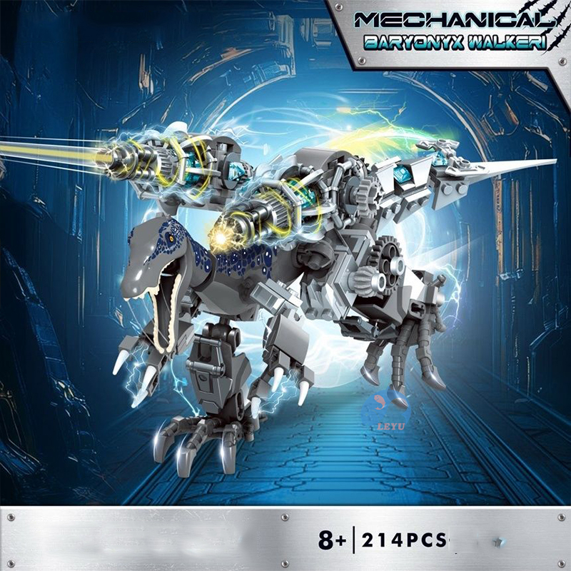 Bộ khối xây dựng đồ chơi MOC Mecha Indominus Rex, Khủng long kỷ Jura ...
