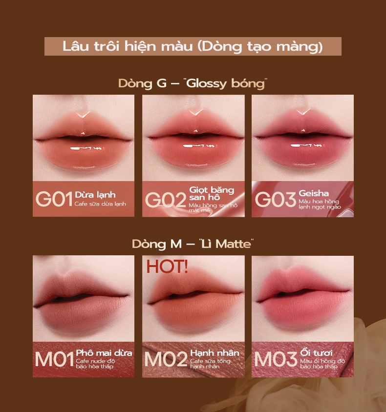 MISTINE son lì 2.6g/2.8g Lasting Tint | Shopee Việt Nam