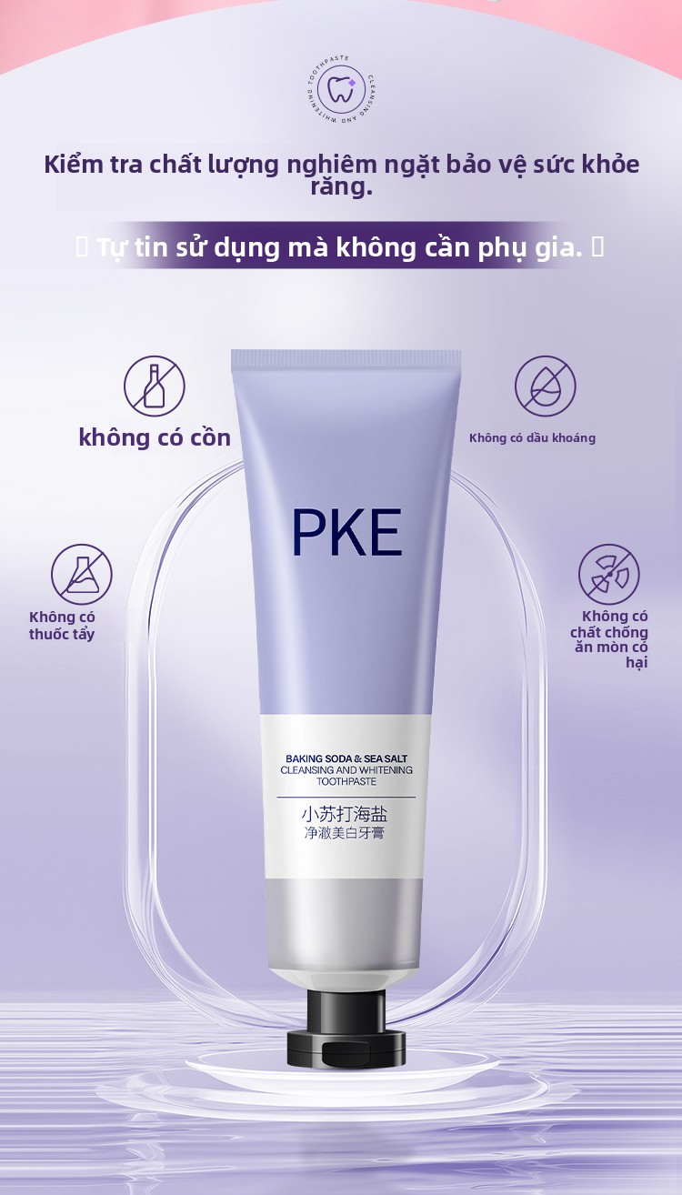 PKE PKER Kem Đánh Răng Vết Bẩn Răng Hơi Thở Tươi Làm Trắng Hơi Thở Tươi ...