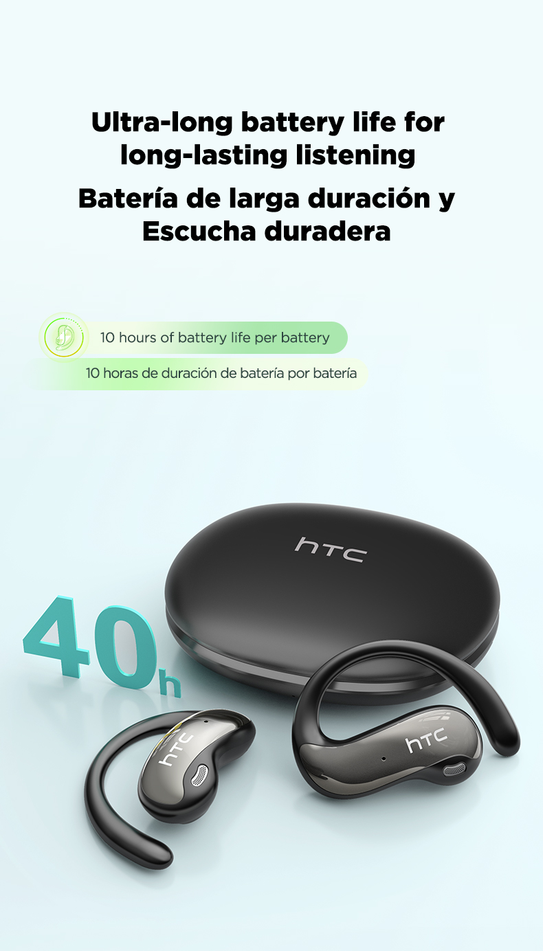 HTC NE19 Tai Nghe Phiên Dịch Al Tai nghe không dây Bluetooth 6.0 Dịch ...