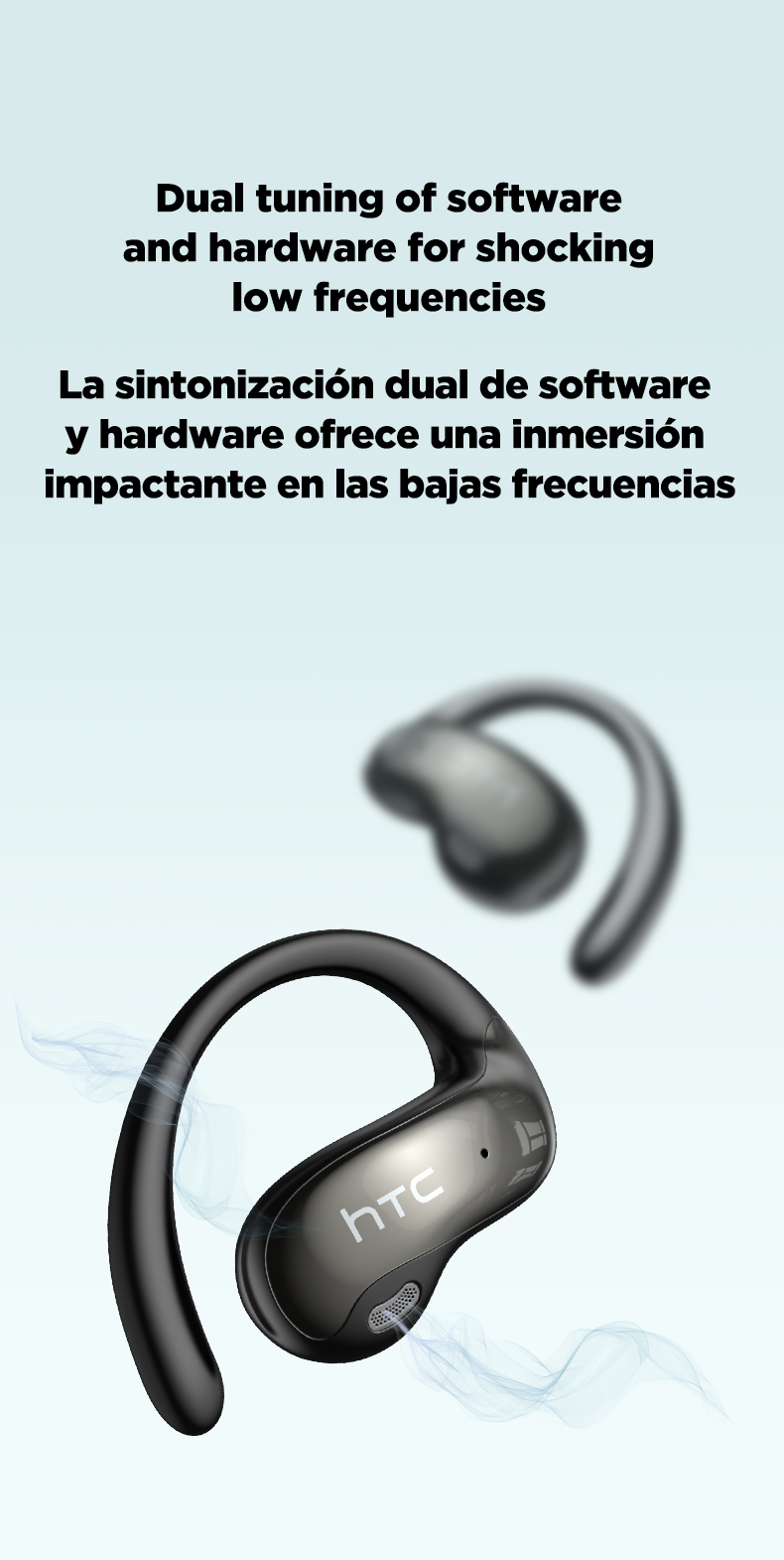 HTC NE19 Tai Nghe Phiên Dịch Al Tai nghe không dây Bluetooth 6.0 Dịch ...