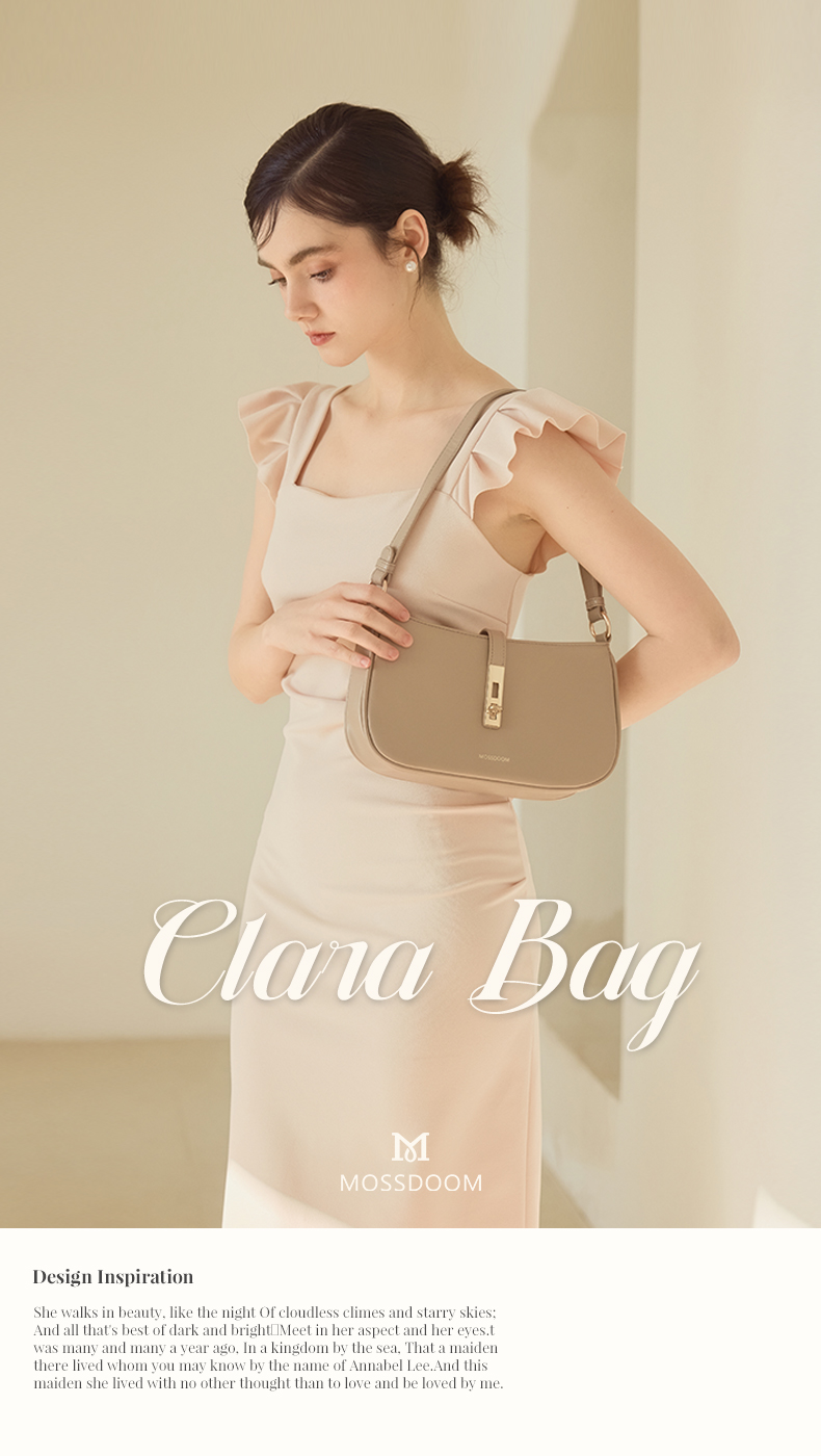 MOSSDOOM Clara Bag Mặt hàng thời trang túi đeo vai nữ | Shopee Việt Nam