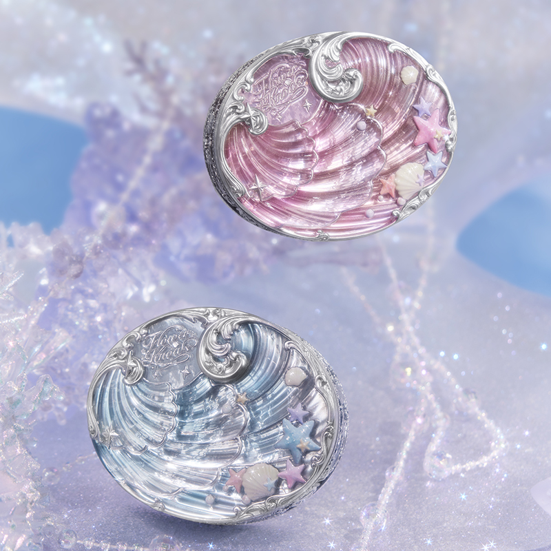 Phấn Phủ Nén Flower Knows Shell 's Jewel Bộ sưu tập Kiềm Dầu Che Khuyết ...