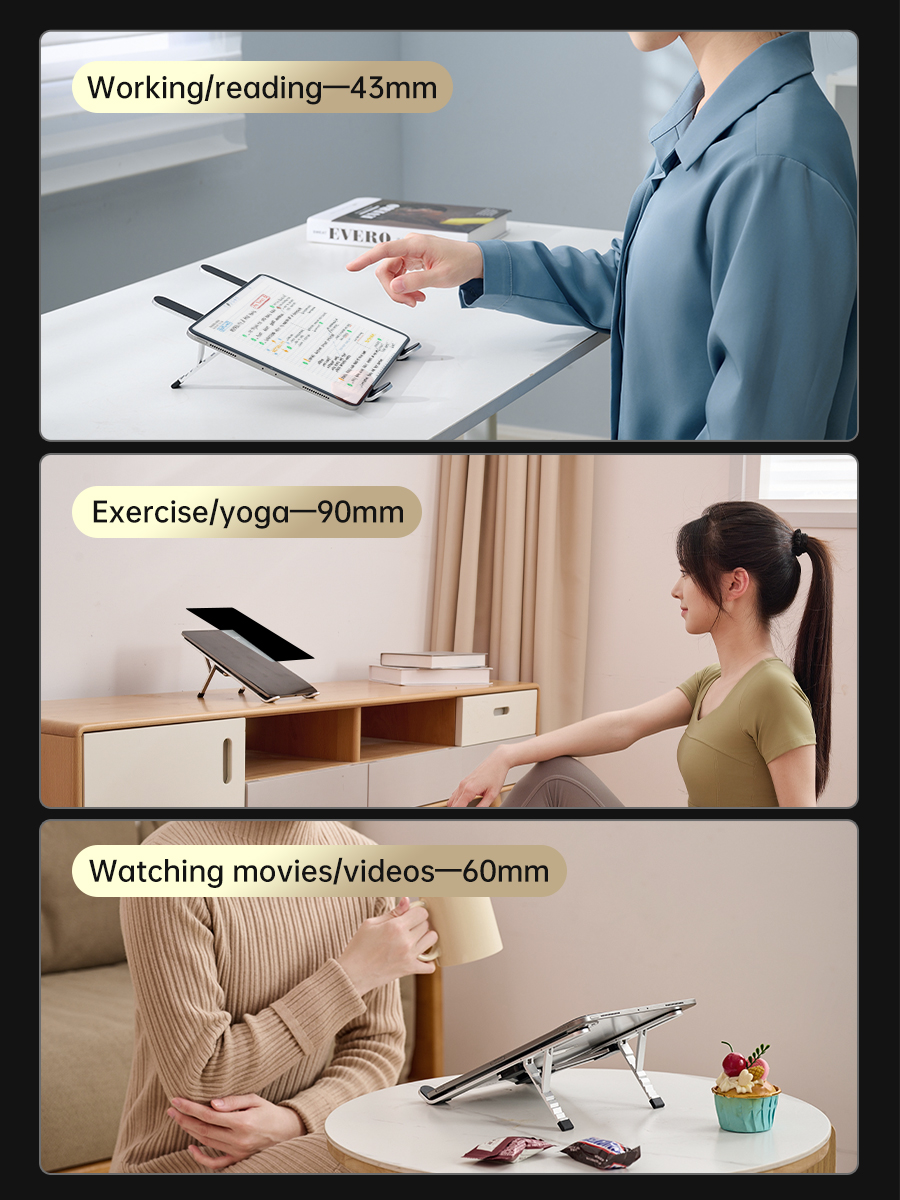 Giá đỡ máy tính xách tay hợp kim nhôm di động LLANO X31 / Giá đỡ máy ...