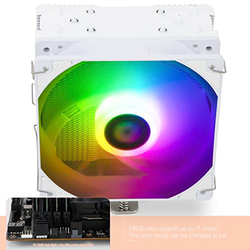 Thermalright AK120 SE Trắng ARGB CPU Air Cooler 5 Ống tản nhiệt Khung ...