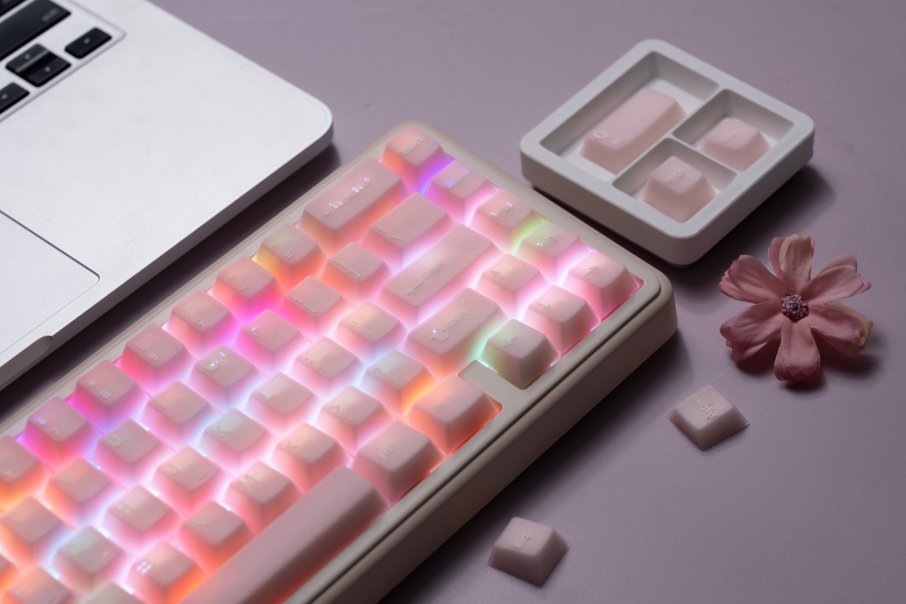 Womier Màu Hồng Mờ Ngọc Keycaps Cherry Profile Double Shot PBT Keycap ...