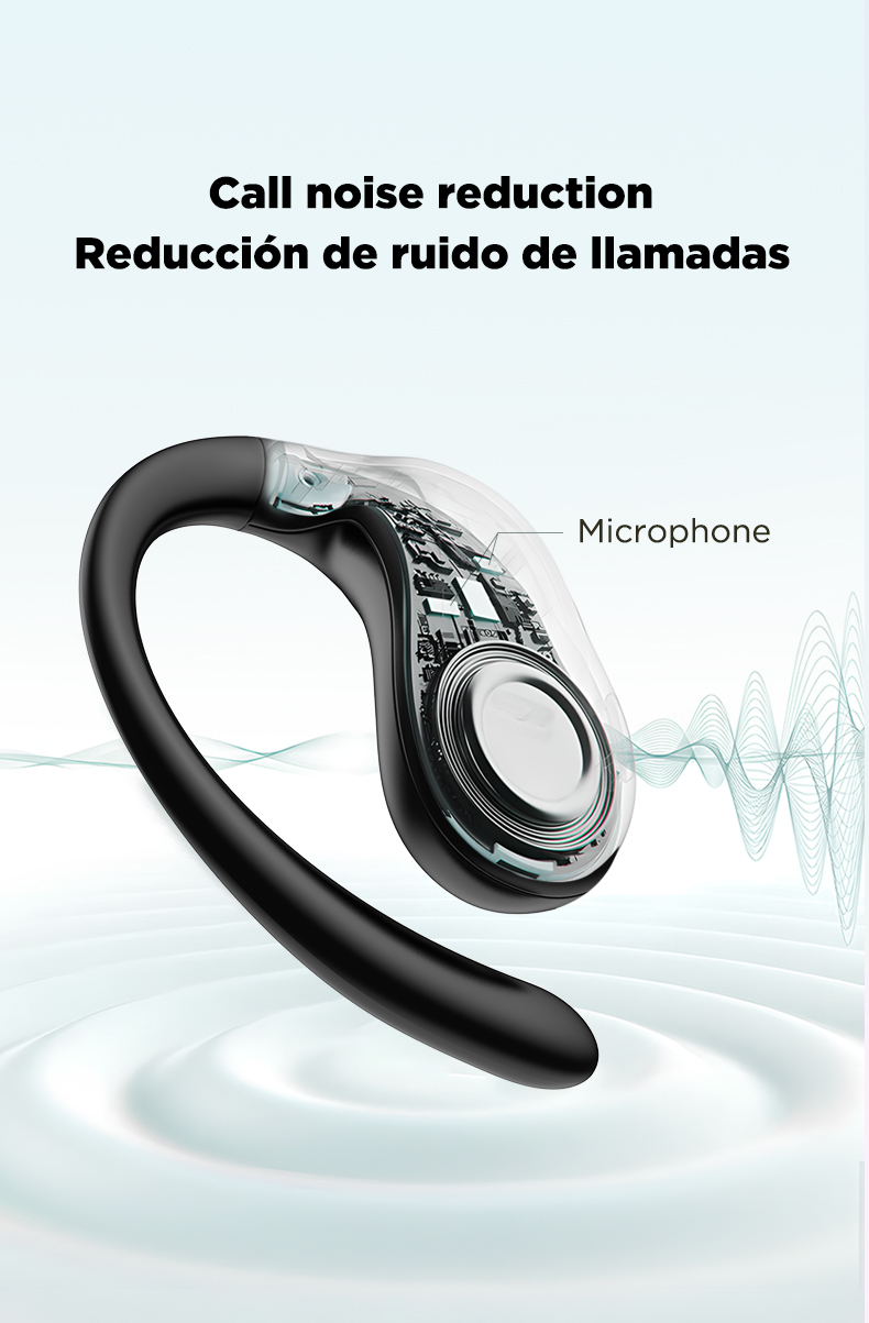 HTC NE19 AI tai nghe dịch thuật V5.4 Tai Nghe Bluetooth HIFI Gọi Chống ...