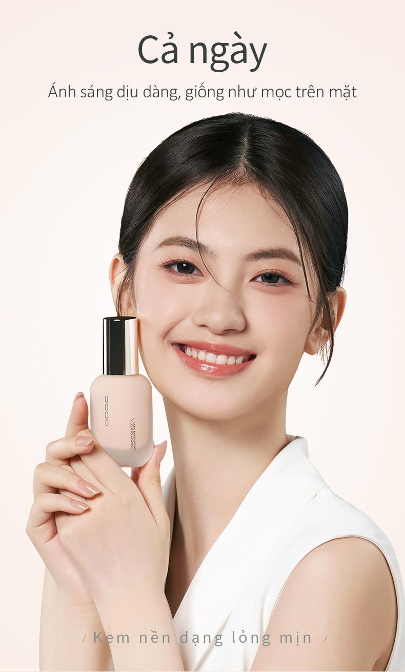 [QUÀ TẶNG MIỄN PHÍ] UODO Foundation kem nền Kiểm soát dầu lâu trôi ...