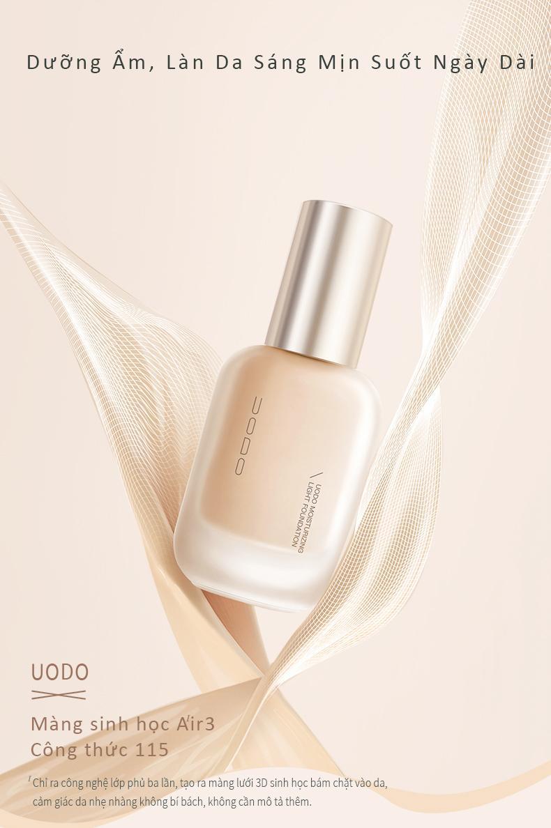 [QUÀ TẶNG MIỄN PHÍ] UODO Foundation kem nền Kiểm soát dầu lâu trôi ...