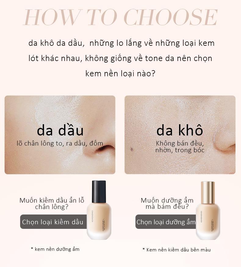 [QUÀ TẶNG MIỄN PHÍ] UODO Foundation kem nền Kiểm soát dầu lâu trôi ...