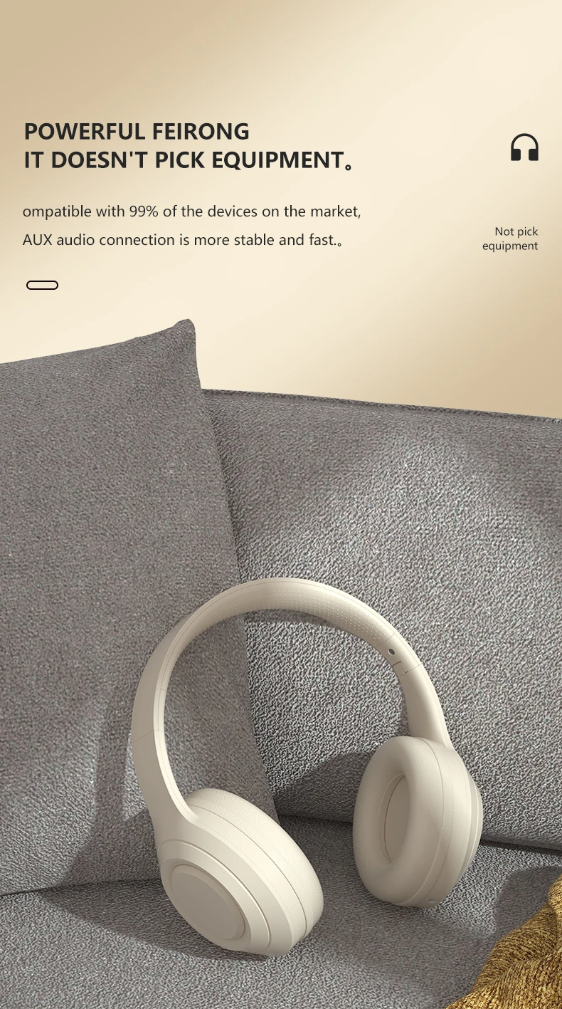 SPRISE DR58 Elite Tai nghe Bluetooth không dây, Tai nghe chụp tai chống ...