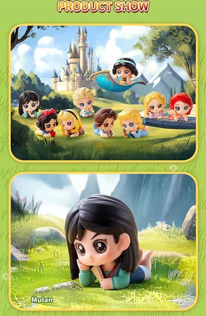 Bộ sưu tập đồ chơi hộp mù công chúa Disney Công chúa Rapunzel Bạch ...