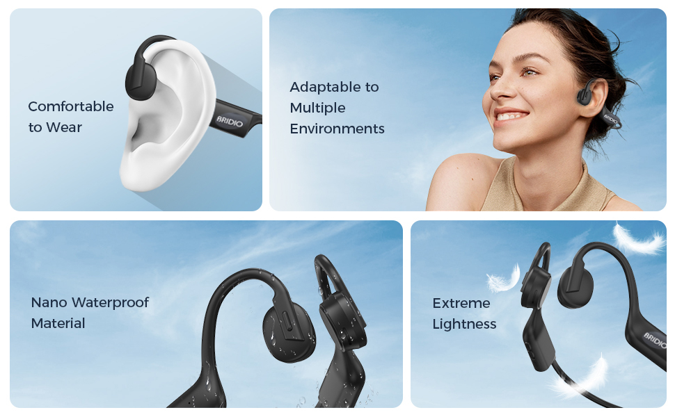 Tai Nghe Truyền Xương Thể Thao BRIDIO X13 Tai Nghe Ko Dây Bluetooth ...