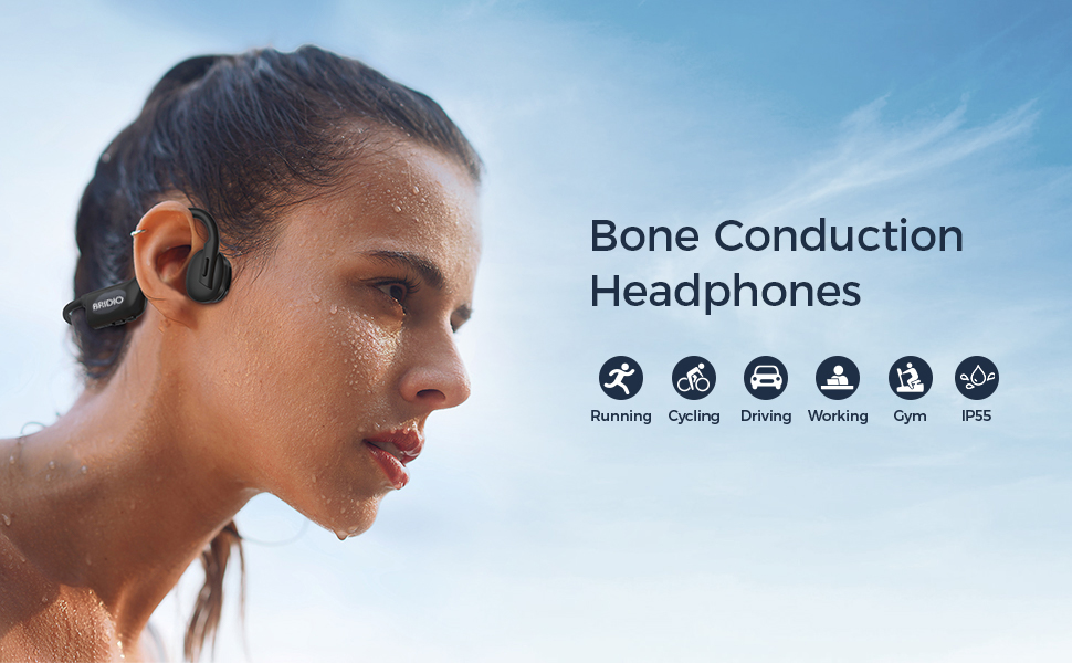 Tai Nghe Truyền Xương Thể Thao BRIDIO X13 Tai Nghe Ko Dây Bluetooth ...