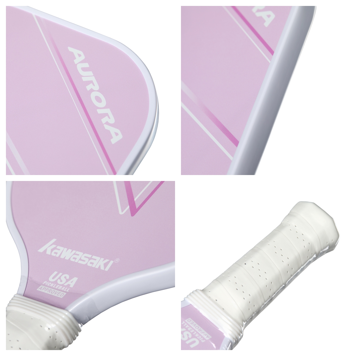 Kawasaki Pickleball Paddle GALAXY & AURORA 220g Vợt Pickle Sợi Thủy ...