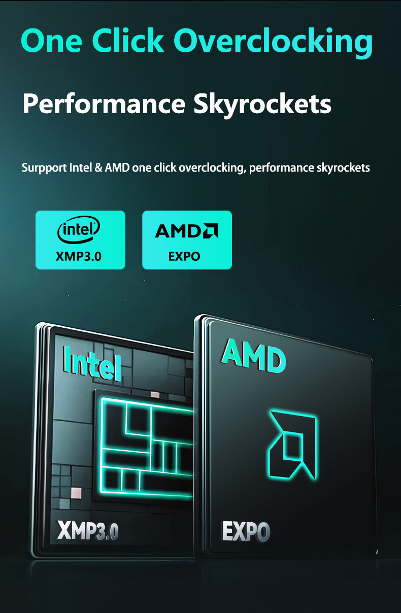 GUDGA RAM DDR5 PC 8G 16G 32G 4800MHZ 5600MHZ cho máy tính để bàn AMD Intel XMP 3.0 | Shopee Việt Nam