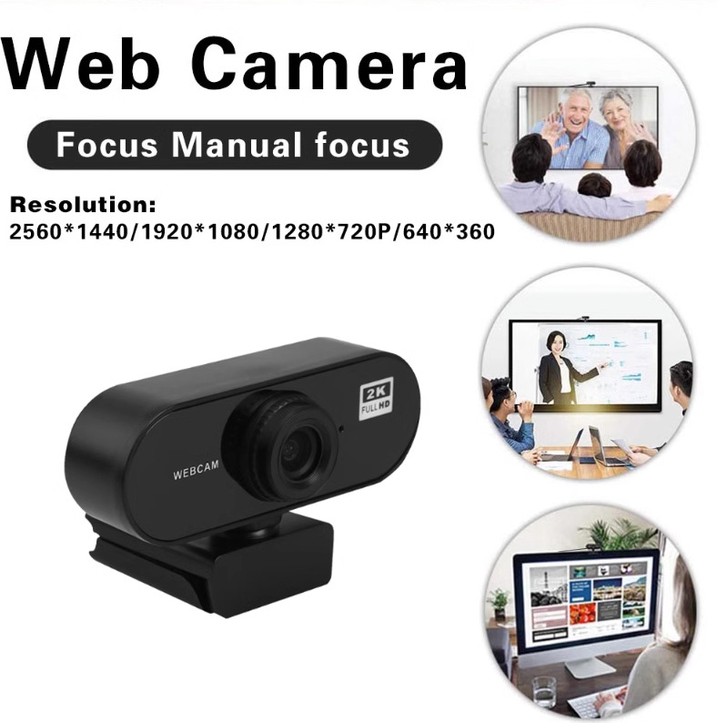 Camera USB 2K Full HD với Microphone cho Laptop và PC | Shopee Việt Nam