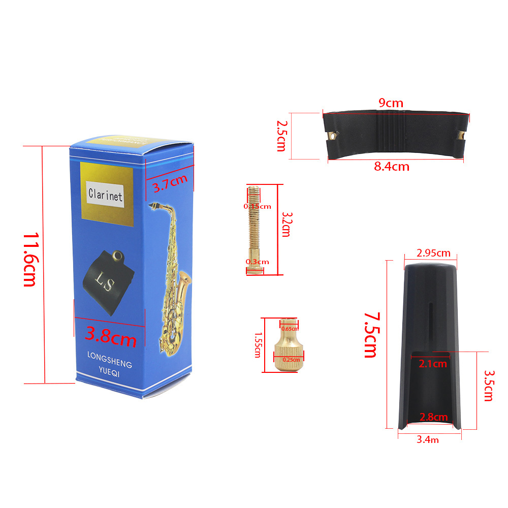 Miếng Mỏ Cho Kèn Alto Soprano Tenor Saxophone Clarinet, Kẹp Và Nắp ...