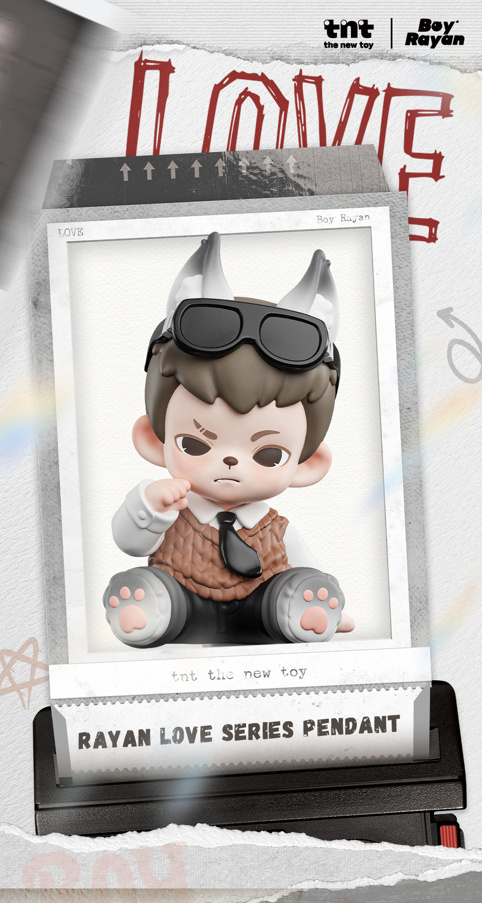 TNTSPACE Rayan Love Series Pendant Blind Box Figure Hộp mù Mô hình Quà ...