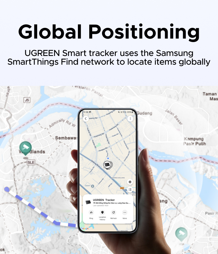 UGREEN Tracker Slim Work với Samsung SmartThings AirTag Công cụ theo ...