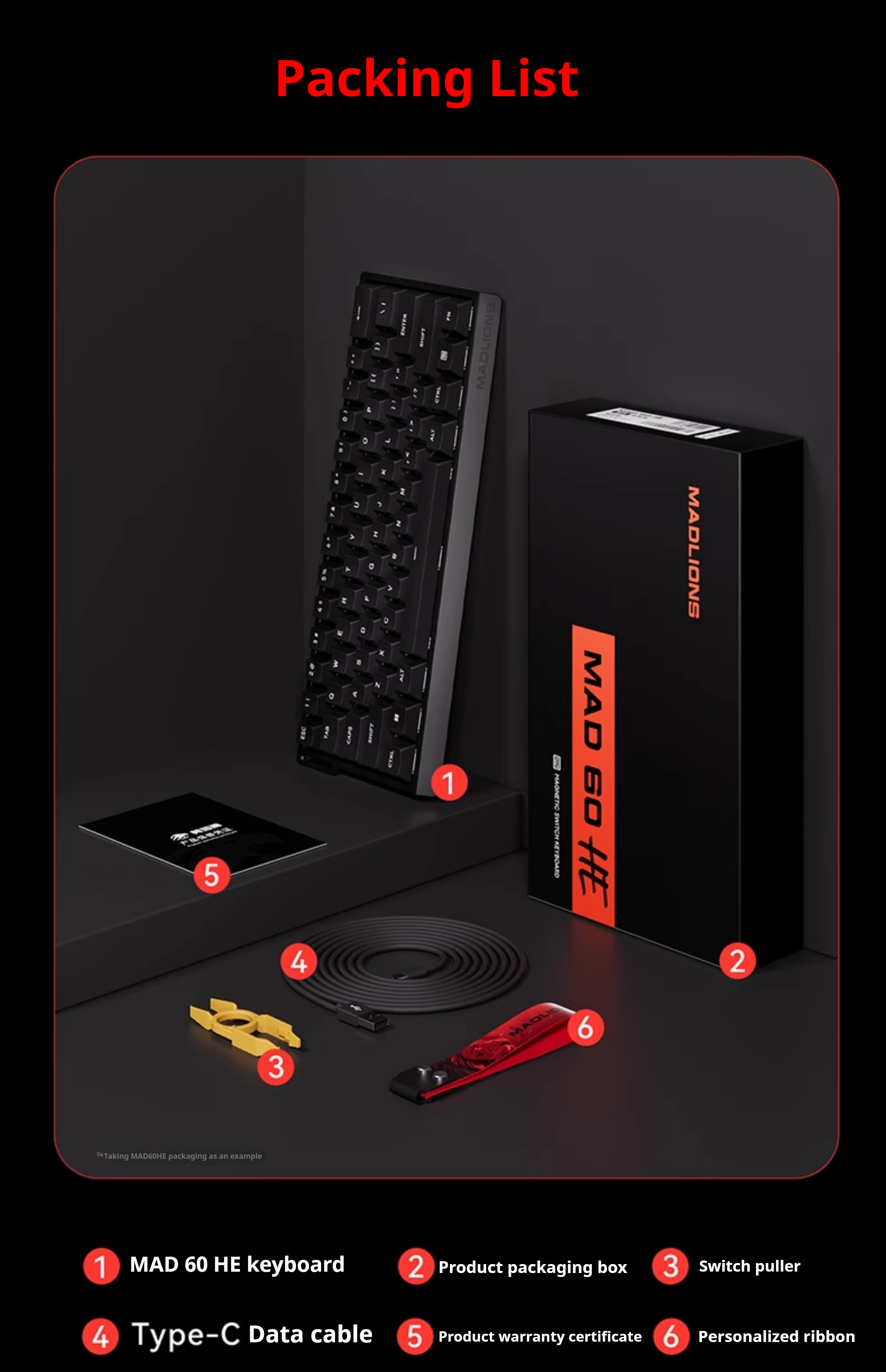 MAD 60 / 68HE | Bàn phím cơ | RT / Kích hoạt nhanh | Công tắc từ tính ...