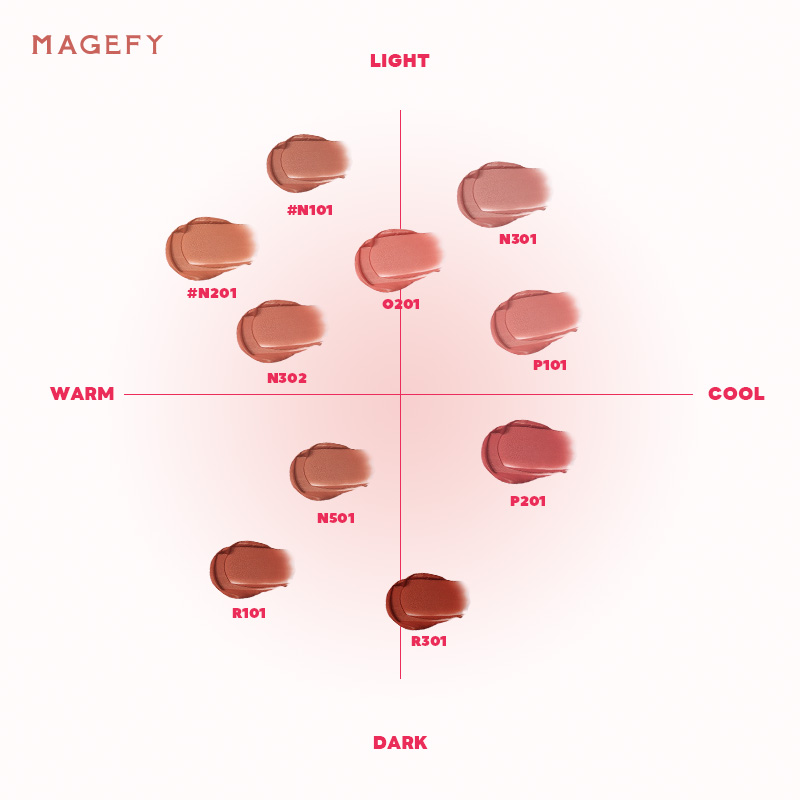 MAGEFY Velvet Lip Mousse + Blush Stick | Shopee Việt Nam