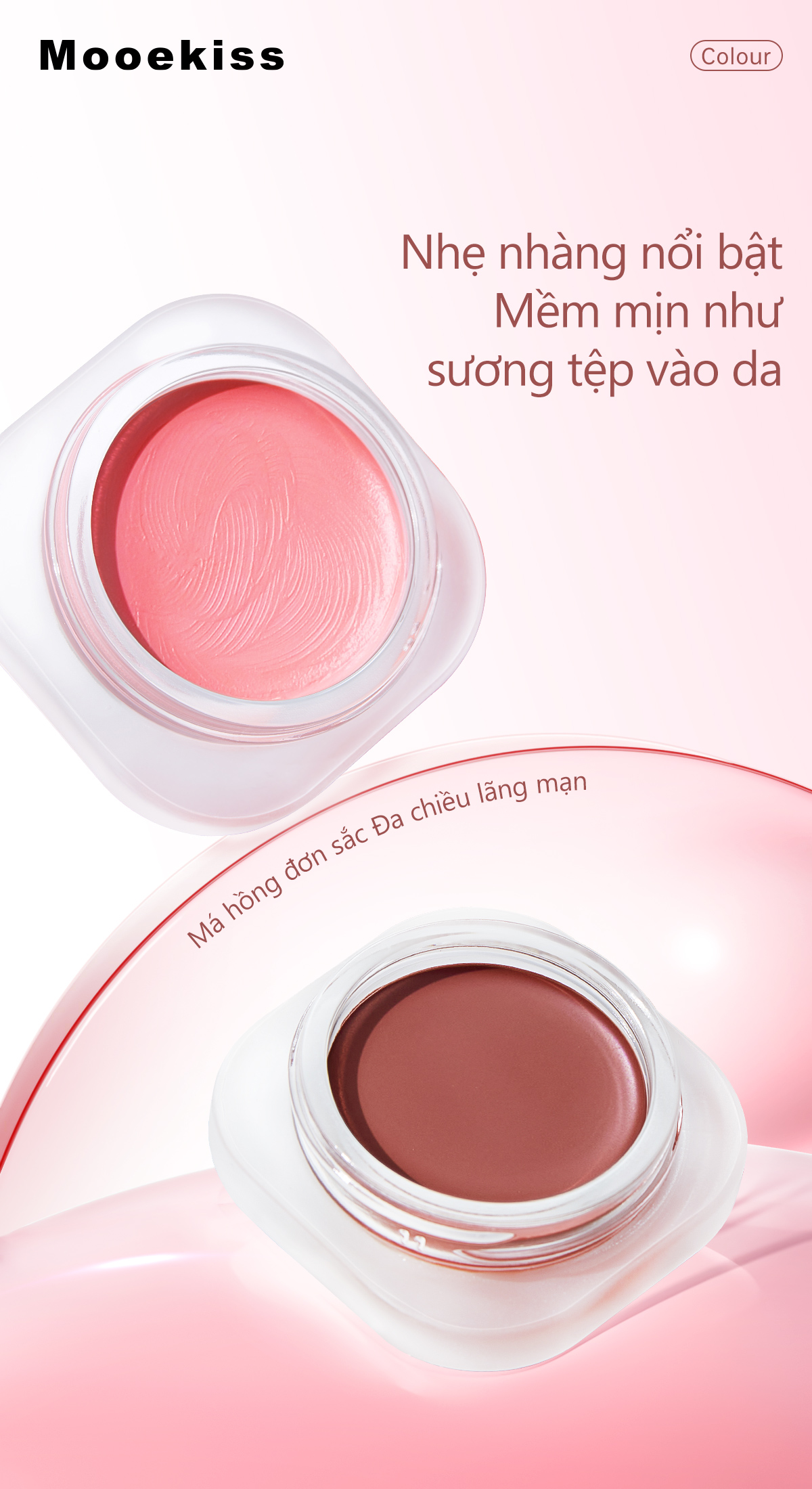 [COMBO] Kem má hồng kết hợp Mooekiss 5g + Lip Liner | Shopee Việt Nam