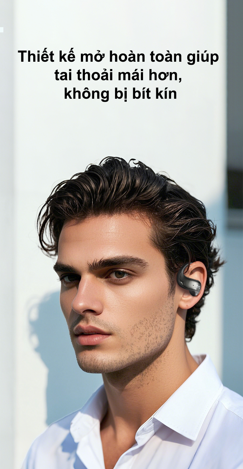 HTC NE19 AI tai nghe dịch thuật V6.0 Tai Nghe Bluetooth Khử ồn thông ...