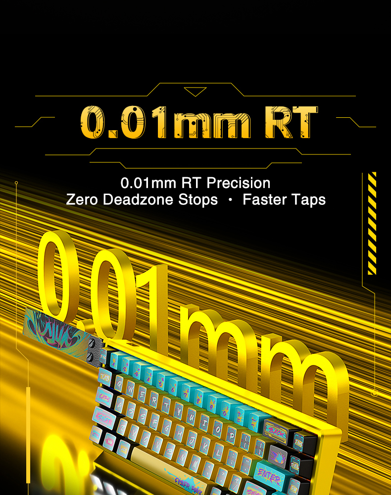 Bàn phím từ tính bằng nhôm AULA WIN68HE Ultra 68Keys RGB Có dây 8K RT ...