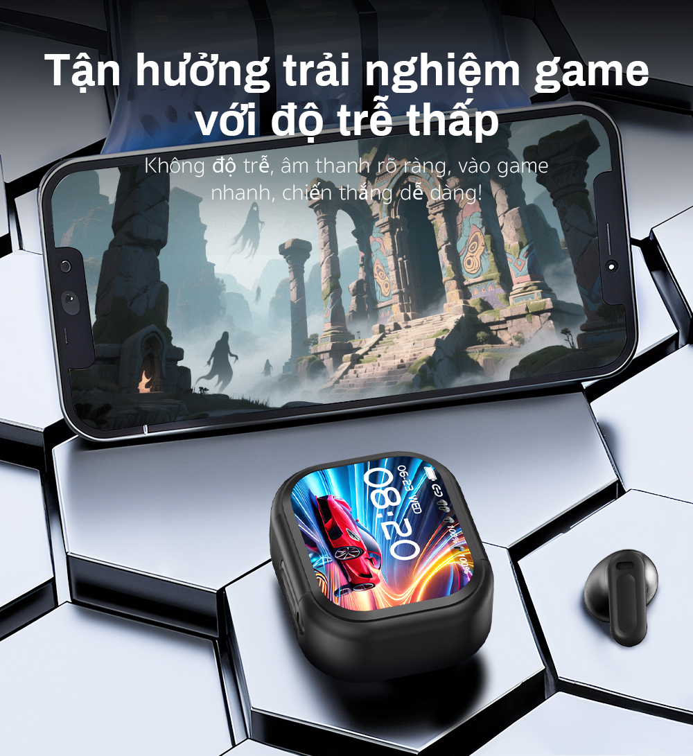 HTC NE20 AI Tai nghe dịch thuật LCD HIFI Màn hình điện tử Tai nghe ...