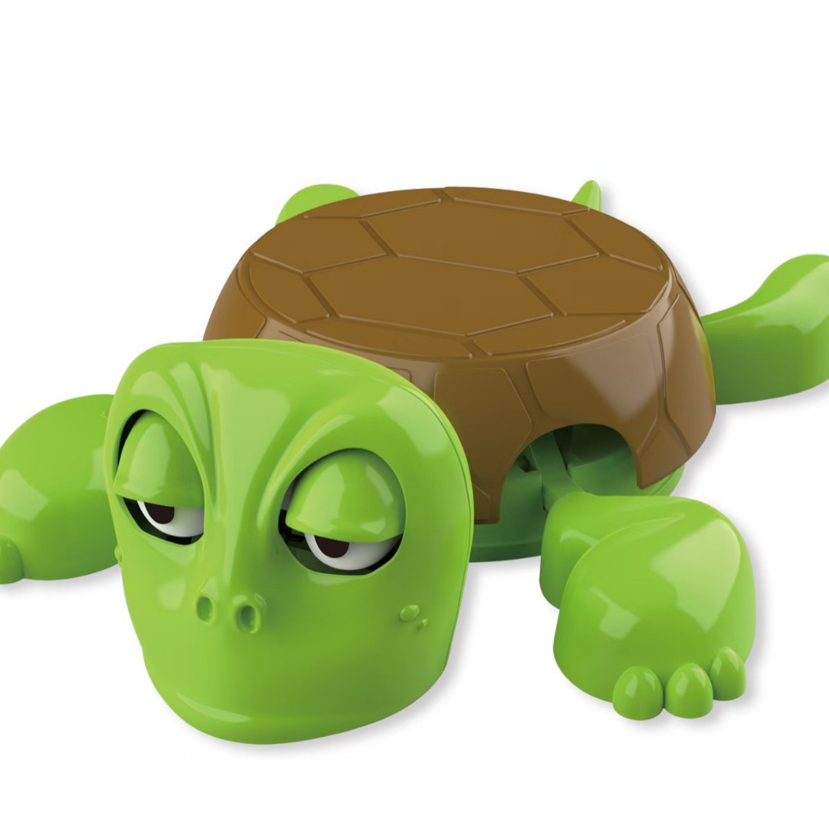 Rùa Cup Pad Đồ chơi Quirky, Press ABS Panicked Turtle Coaster, Sáng tạo Gaping Eyes Biểu hiện ...