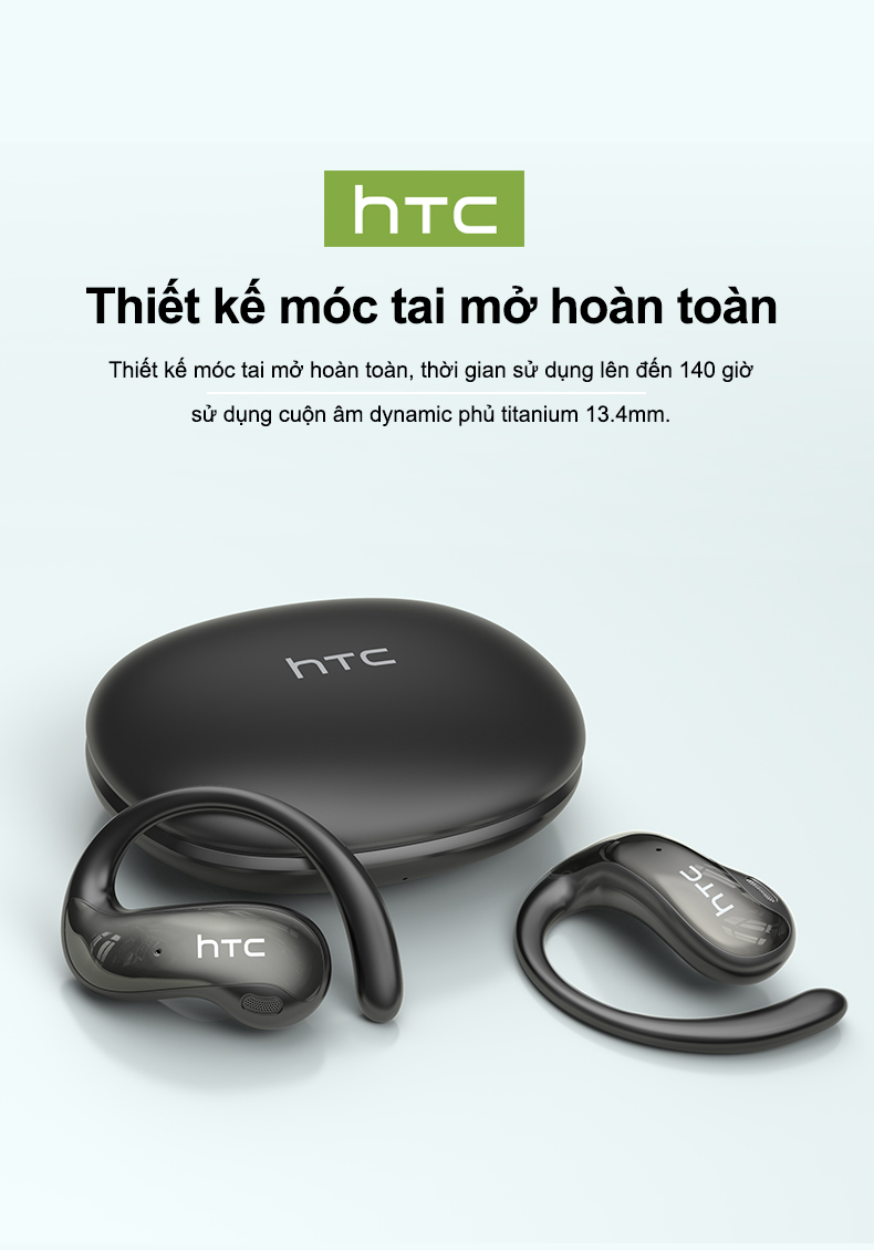 HTC NE19 AI Tai nghe dịch thời gian thực Dịch 150 ngôn ngữ Tai nghe ...