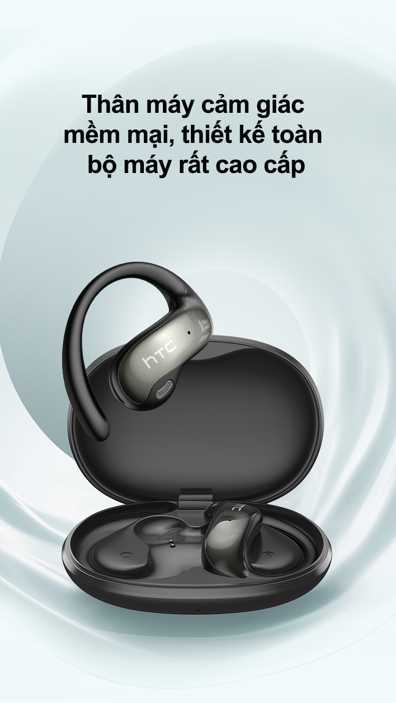 HTC NE19 AI Tai nghe dịch thời gian thực Dịch 150 ngôn ngữ Tai nghe ...