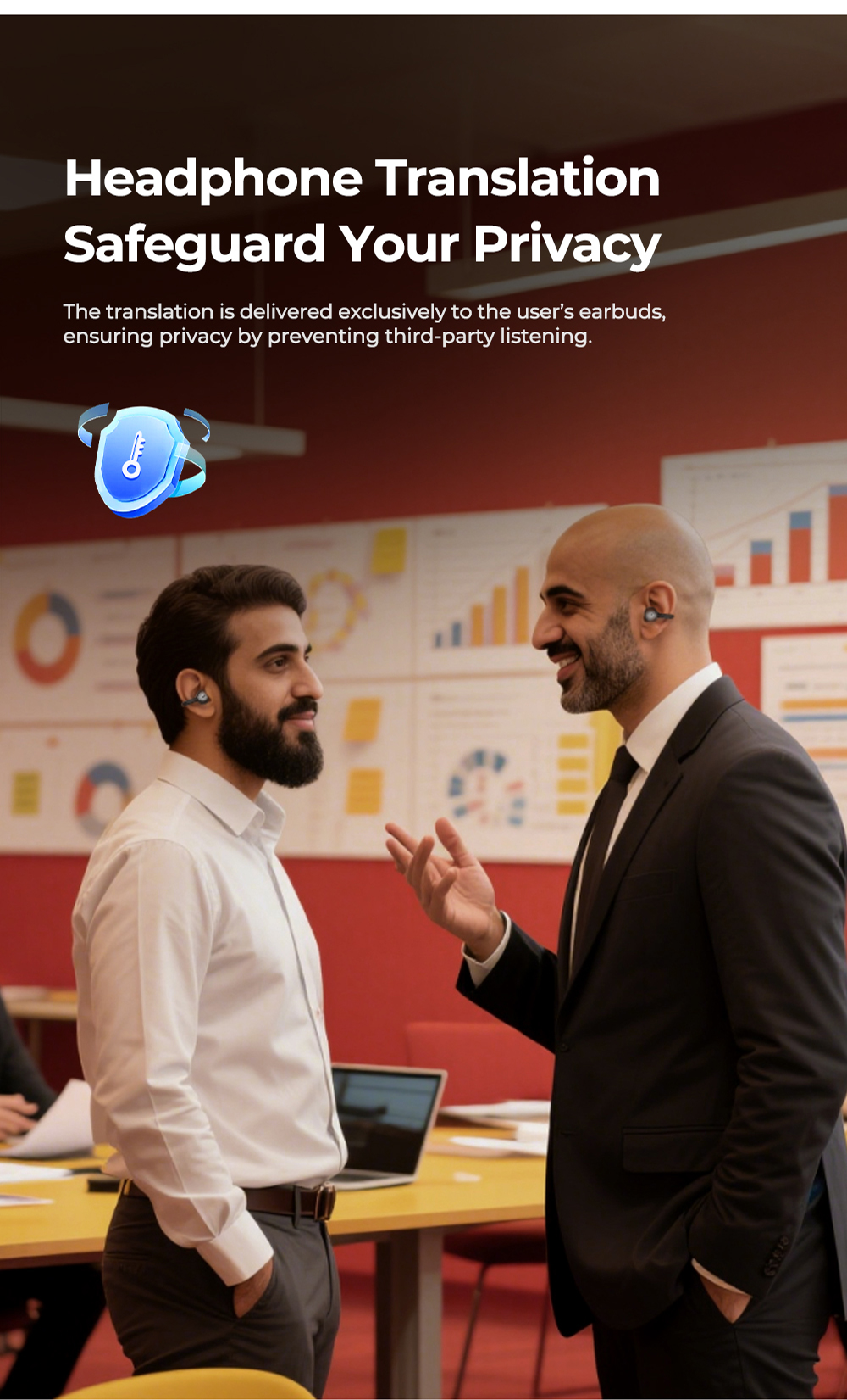 Tai nghe nhét tai HTC NE55 AI Bluetooth 5.4 Tai nghe không dây có độ ...