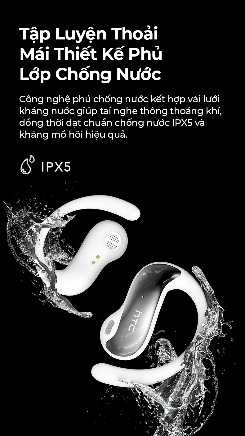 HTC NE30 Tai nghe không dây đích thực Tai nghe dịch AI Tai nghe ...