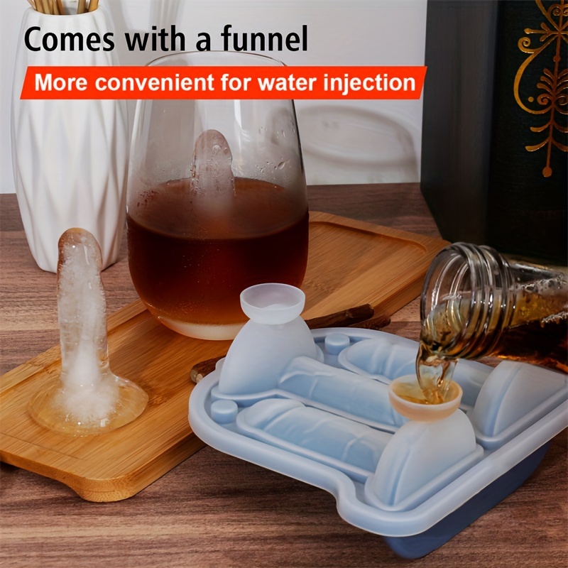 Khay làm đá silicon hình vui nhộn cho người lớn, viên đá pha chế ...