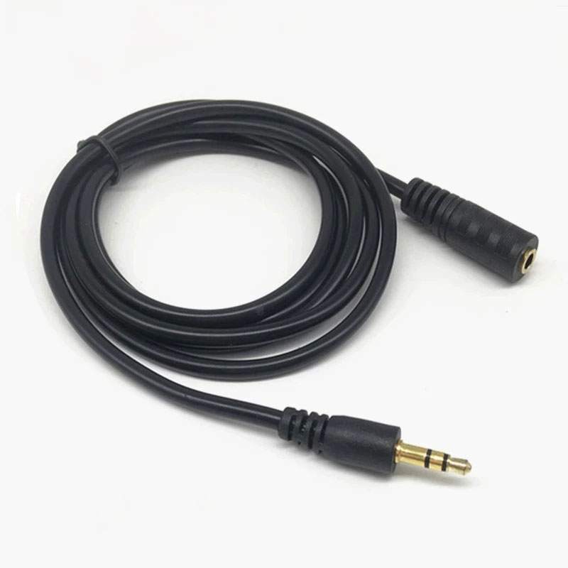 Cáp Aux Jack 3.5mm dùng để nối dài tai nghe với laptop, máy tính, MP3 ...