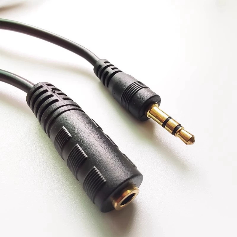 Cáp Aux Jack 3.5mm dùng để nối dài tai nghe với laptop, máy tính, MP3 ...