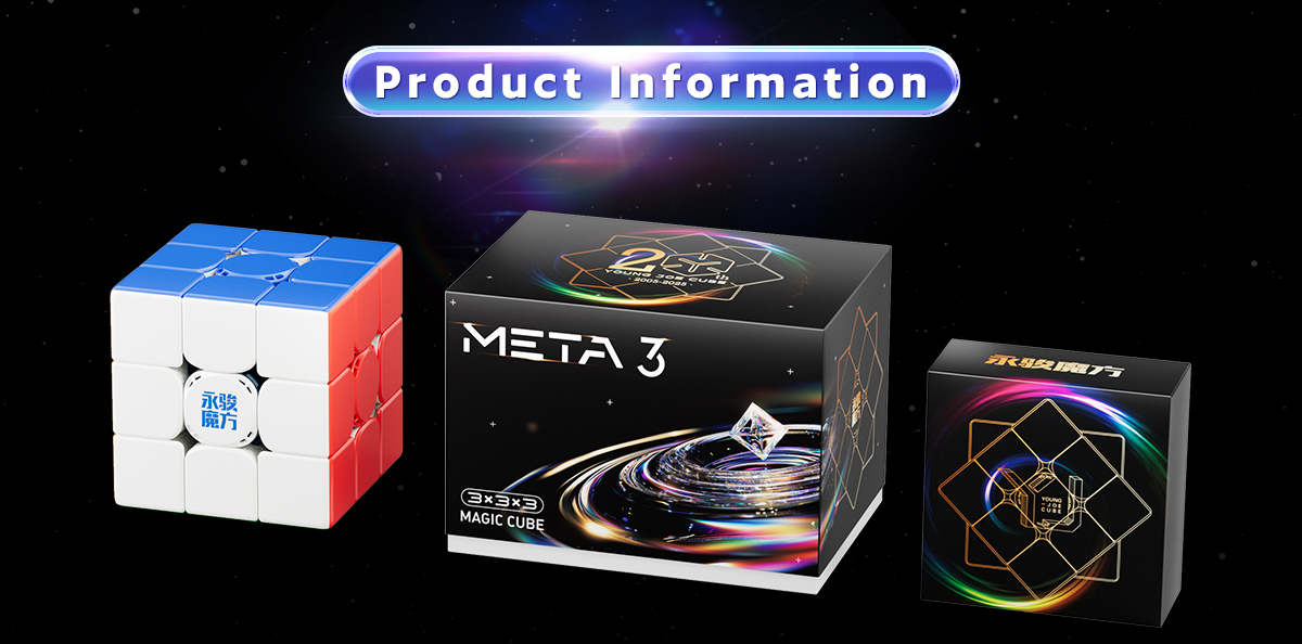 YongJun Meta 3x3 Core Magnetic UV Coated Professional YJ Meta 3x3 Wing ...