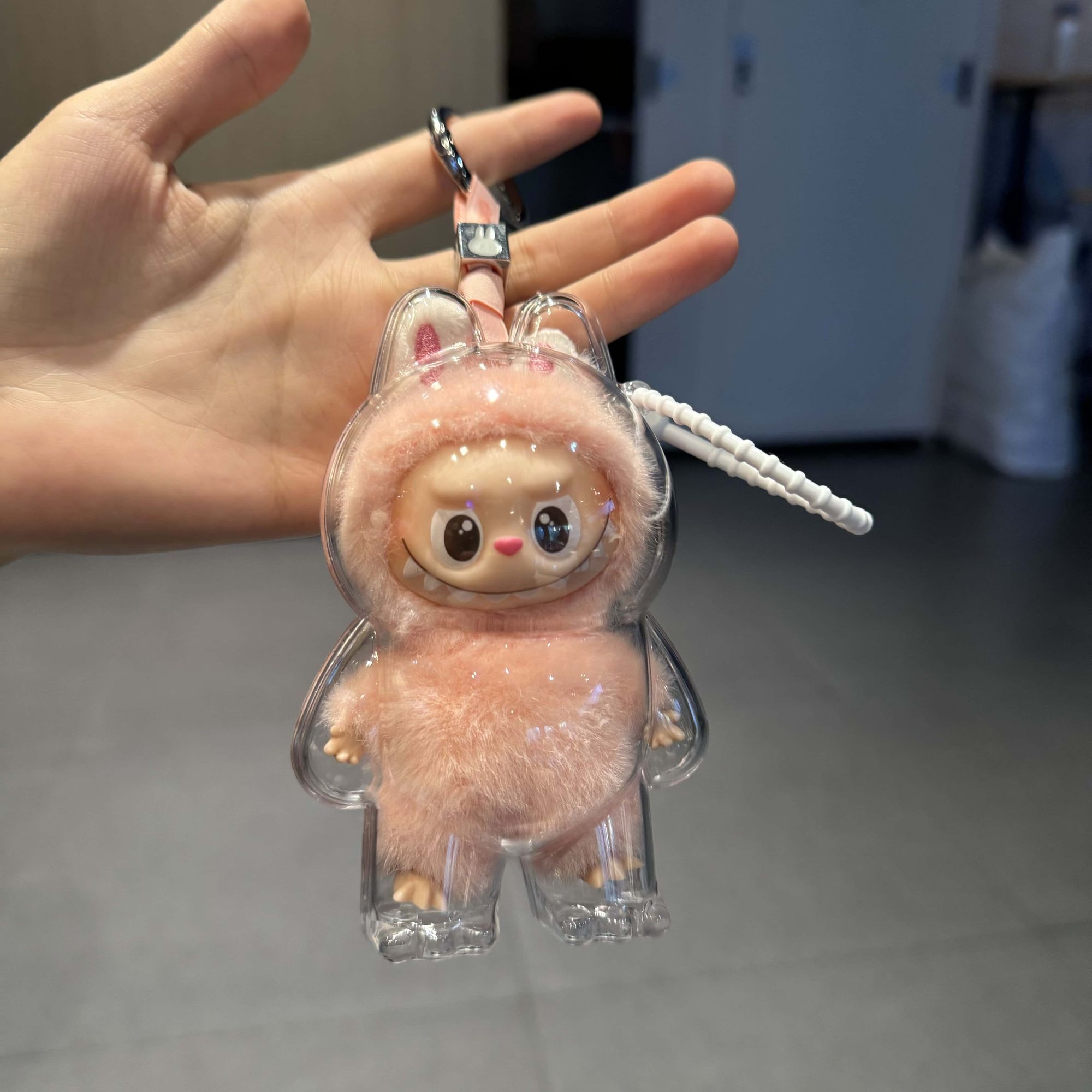 3 Chiếc MINI LABUBU V4 Acrylic Di Động Chống Thấm Nước Chống Bụi HD ...