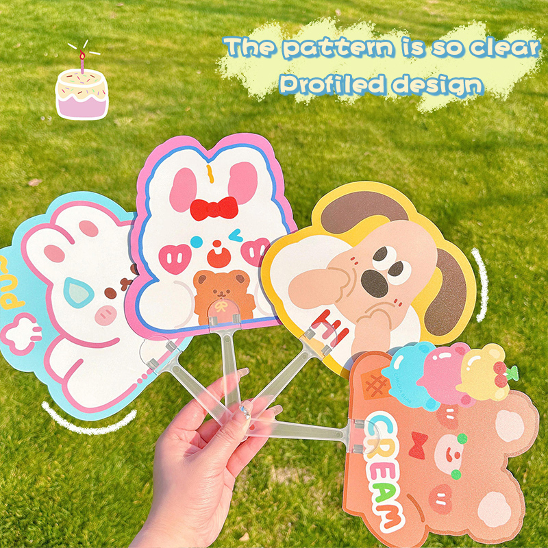 🍭Candy🍭Quạt nhựa cầm tay hoạt hình xinh xin | Shopee Việt Nam