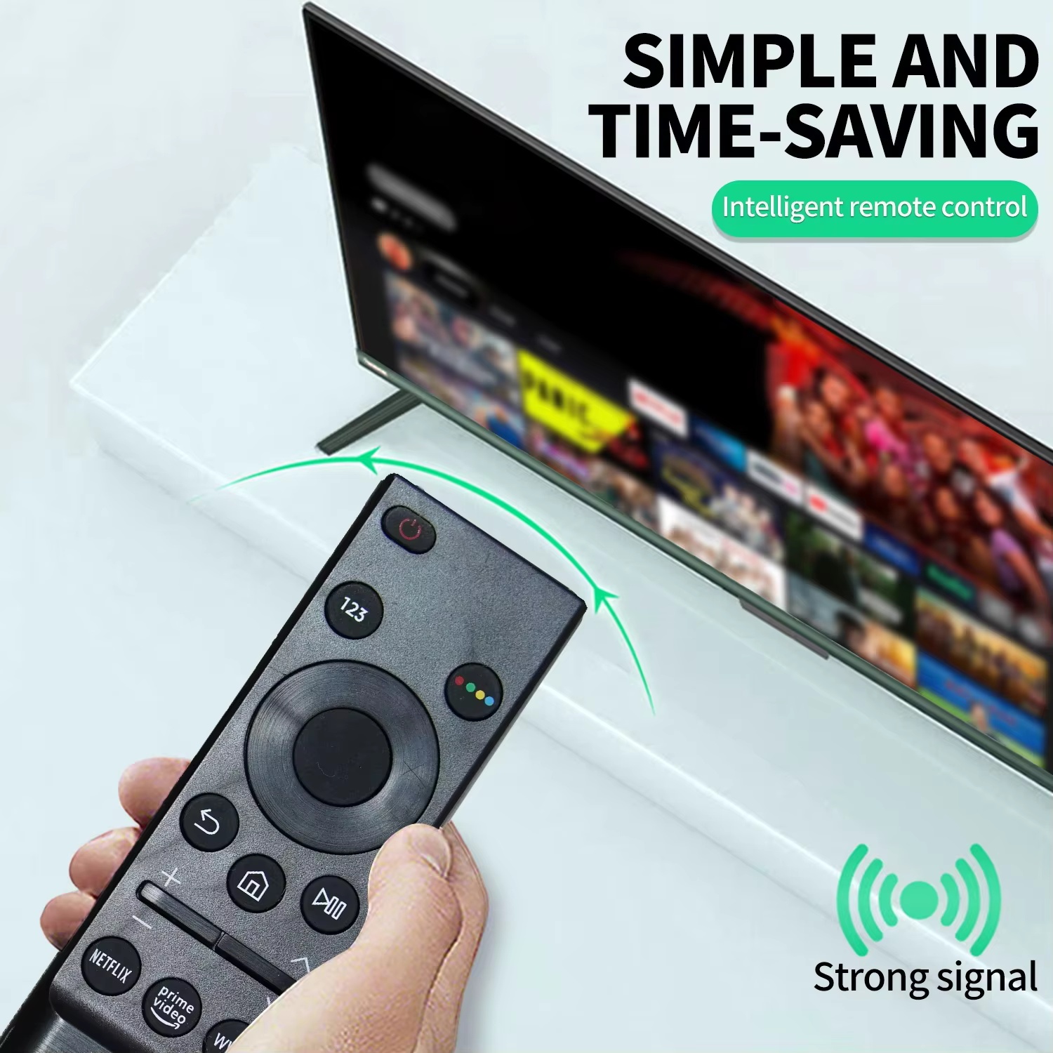 Điều khiển từ xa BN59-01358D cho tất cả TV Sam*sung, thay thế cho tất ...